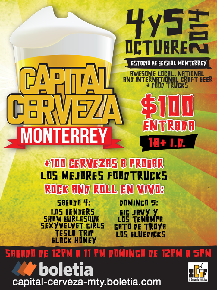 No se pierdan el Capital Cerveza Monterrey | The Beer Daily