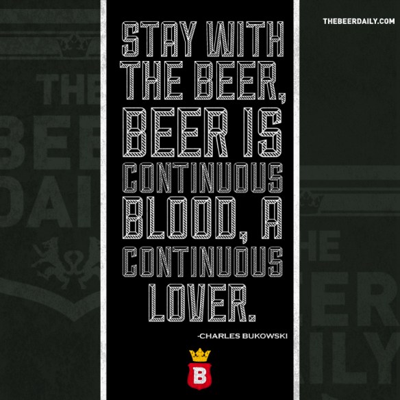 De la inspiración de Bukowski | The Beer Daily
